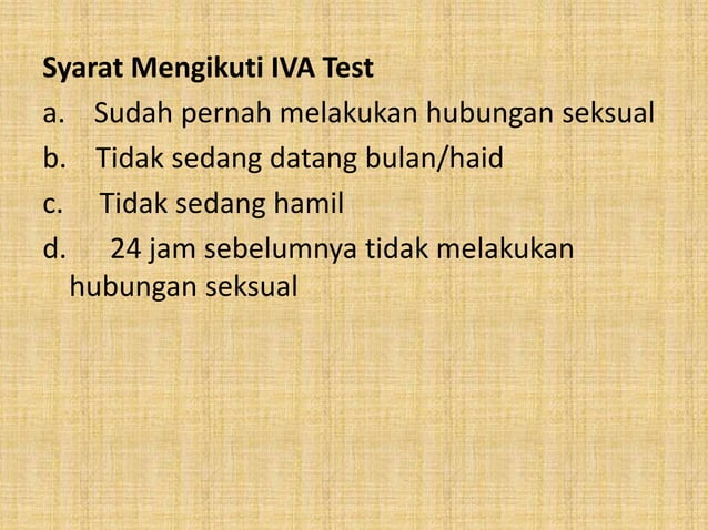 Iva test | PDF