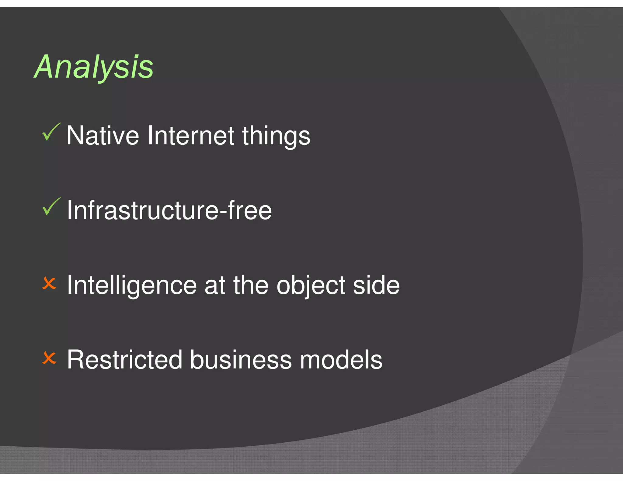 Architectures for the Internet of Things | PPT