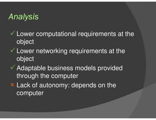 Architectures for the Internet of Things | PPT