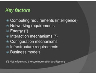 Architectures for the Internet of Things | PPT