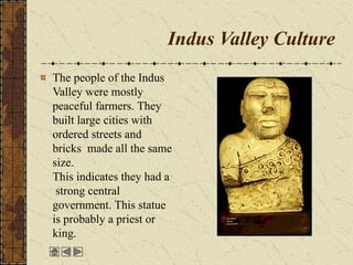 Indus Valley Civilization - Ancient Indian history | PPTX