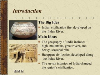 Ancient Indian History - Harappan Civilization | PPTX