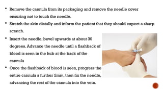Intravenous (IV) Cannulation - Dr.Rajib Hossain.pptx