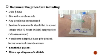 Intravenous (IV) Cannulation - Dr.Rajib Hossain.pptx