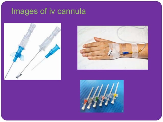 Iv cannula | PPT