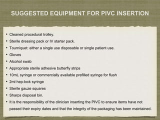 Iv cannula technique | PPTX