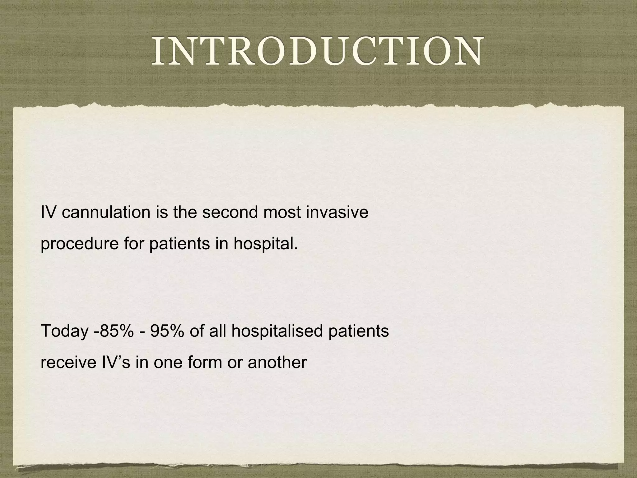 Iv cannula technique | PPTX
