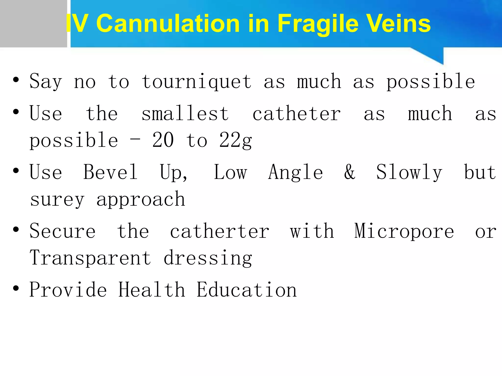 IV Cannulation.ppt