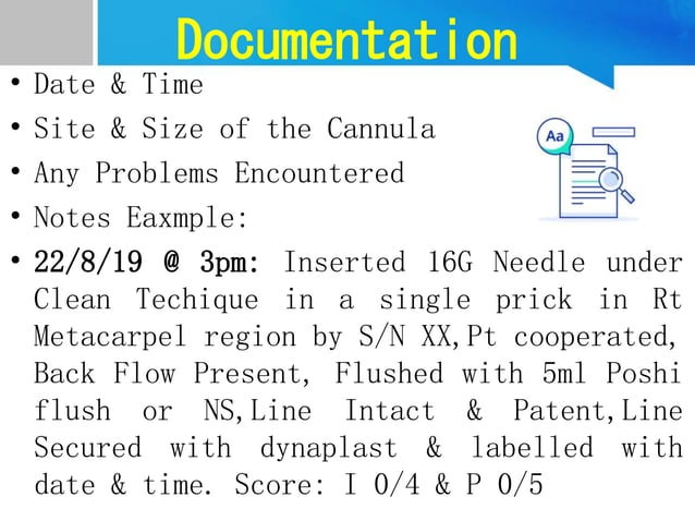 IV Cannulation.ppt | First Aid | Injuries