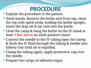 IV Cannulation Drug Administration Procedure.pptx