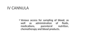 iv cannulation(central & peripheral)_023729.pptx | Blood Disorders ...