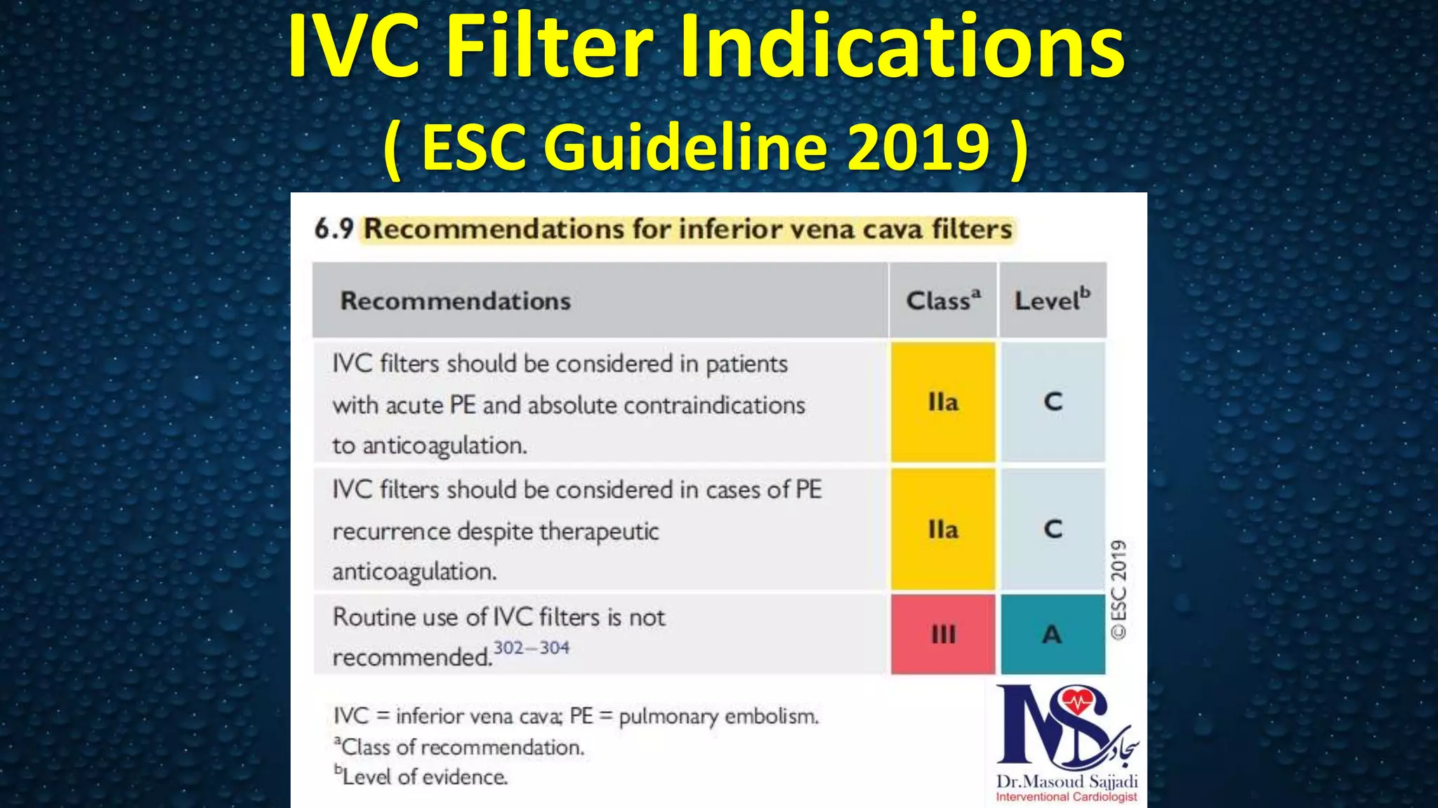IVC Filter | PDF