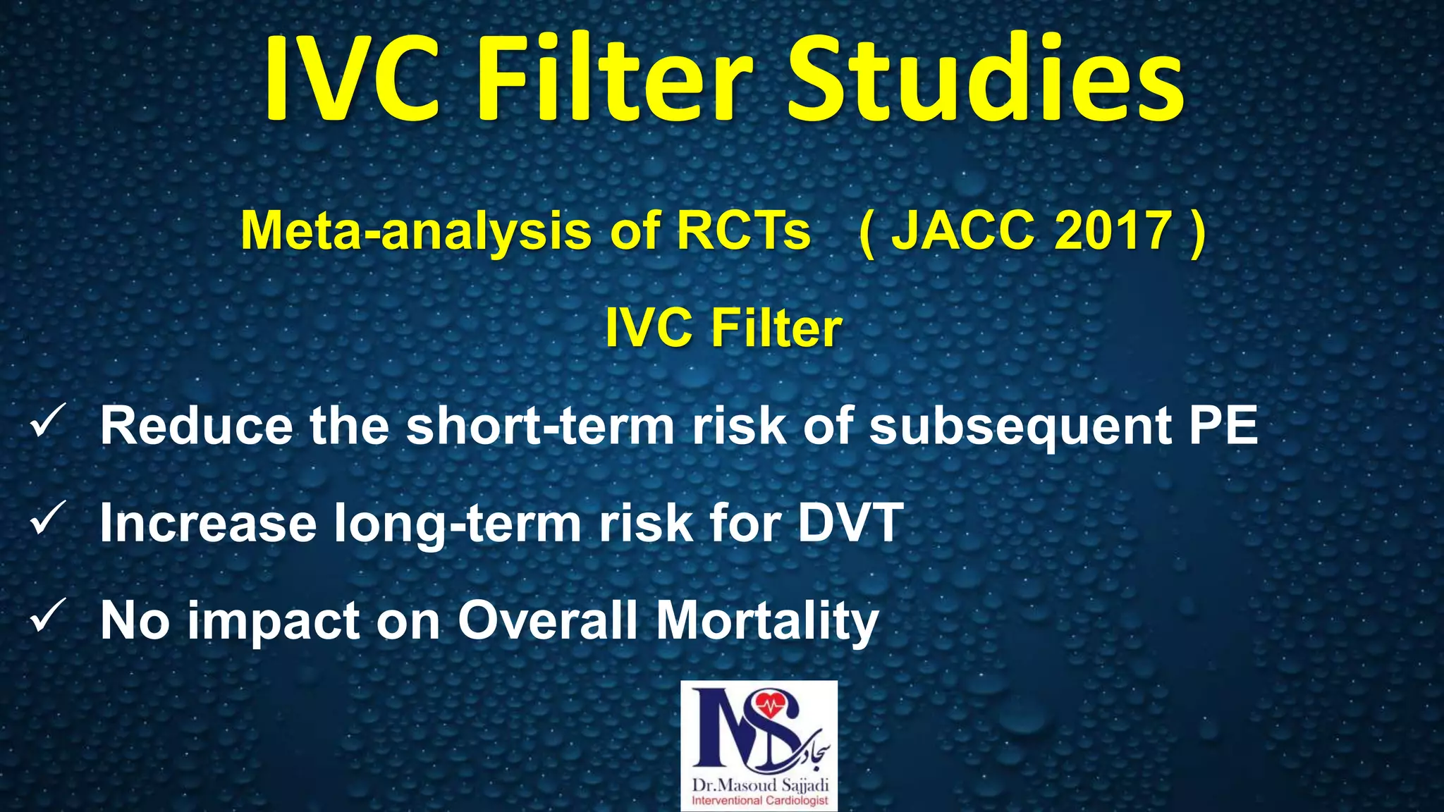 IVC Filter | PDF