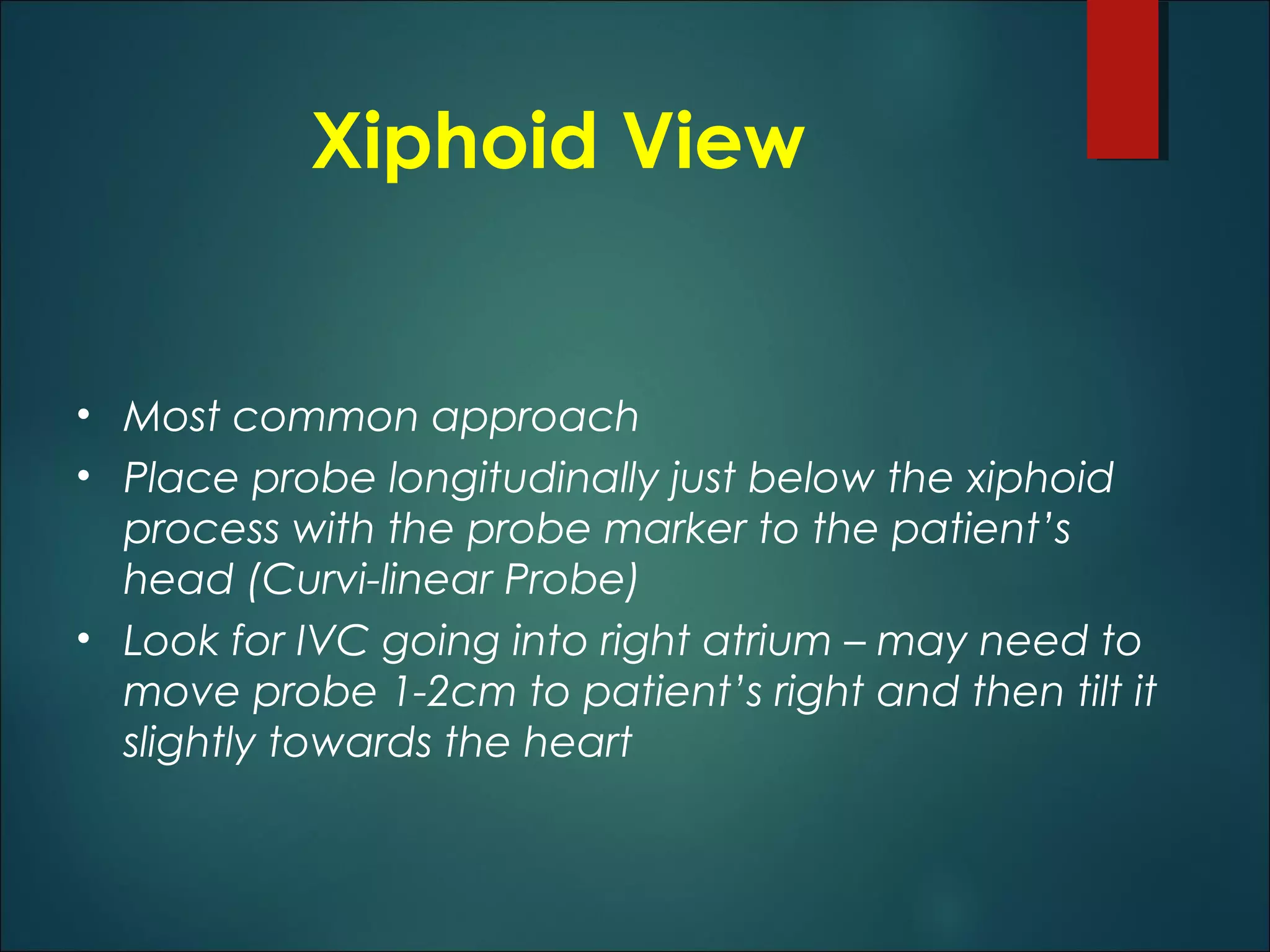 Ivc guided fluid management in the icu | PPT