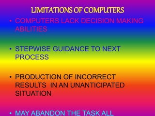 GRADE IV | CLASSIFICATION OF COMPUTERS | PPTX