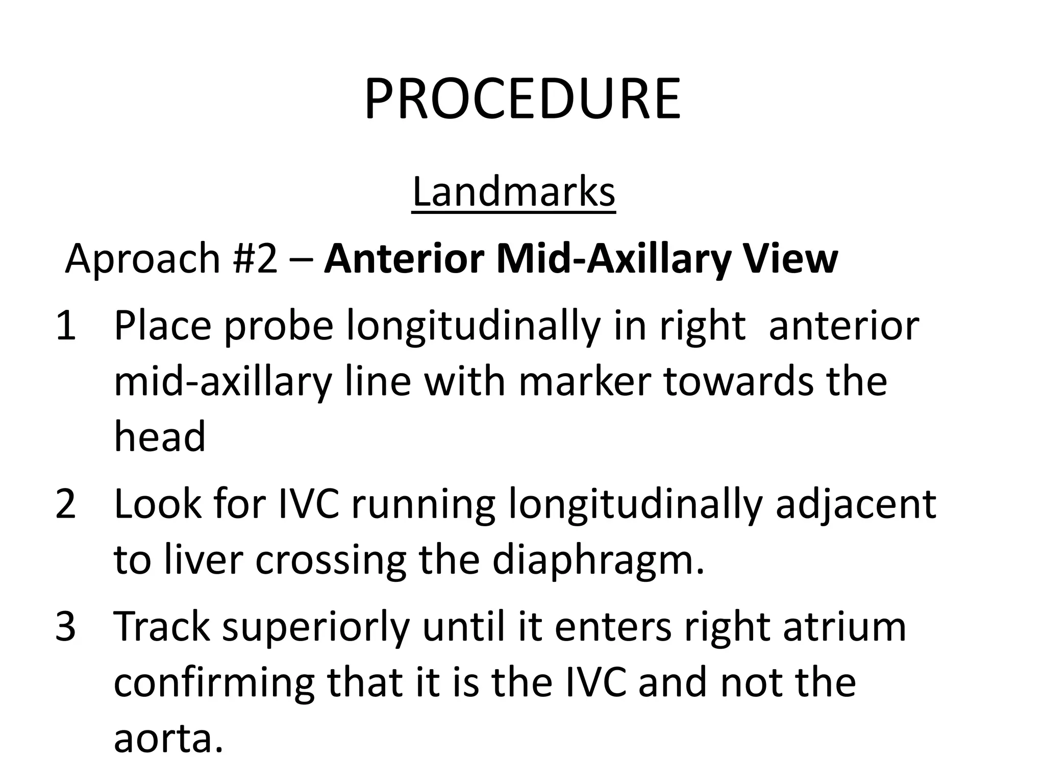 IVC Ultrasound | PPTX