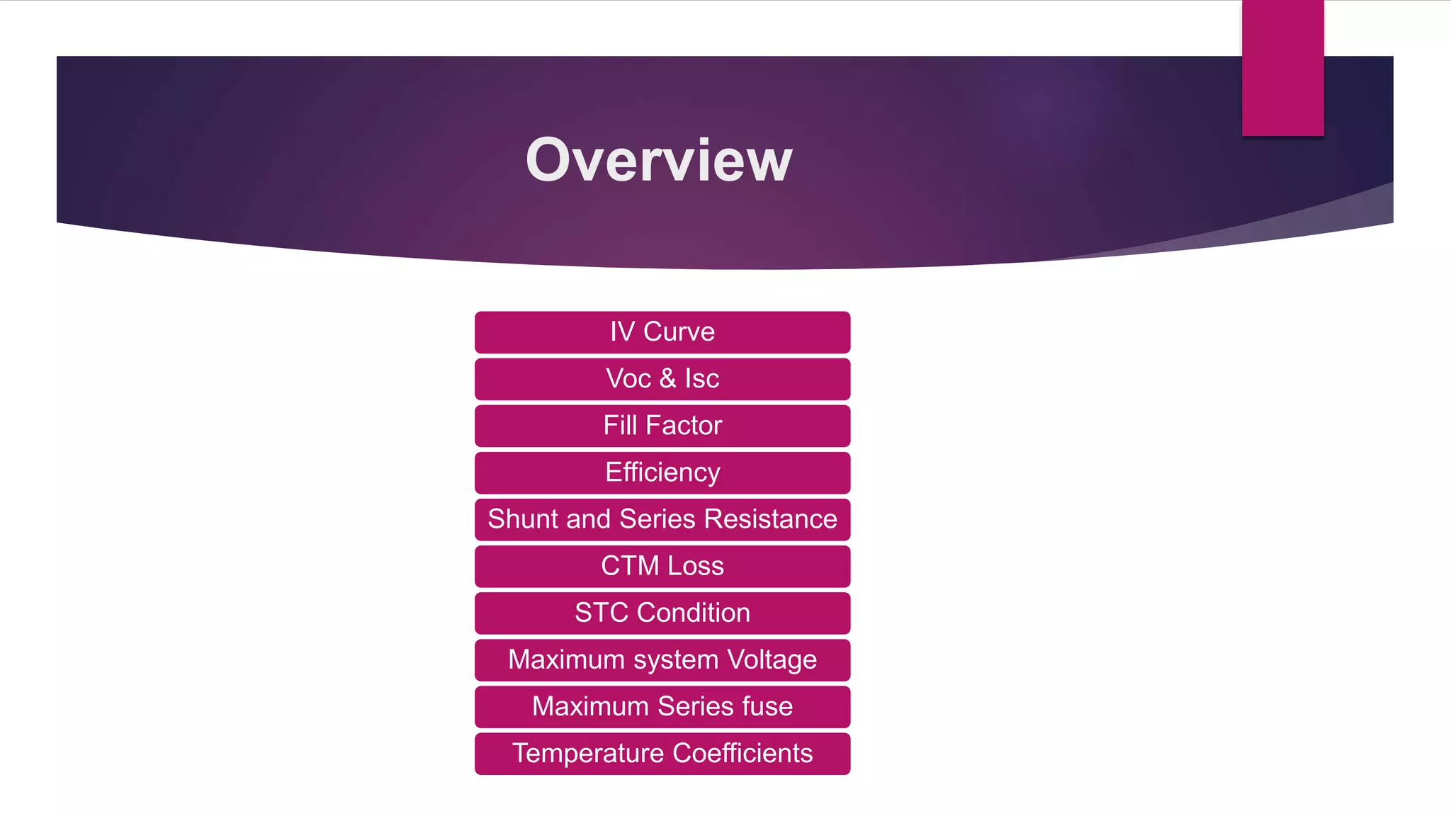 Iv curve parameters | PPTX