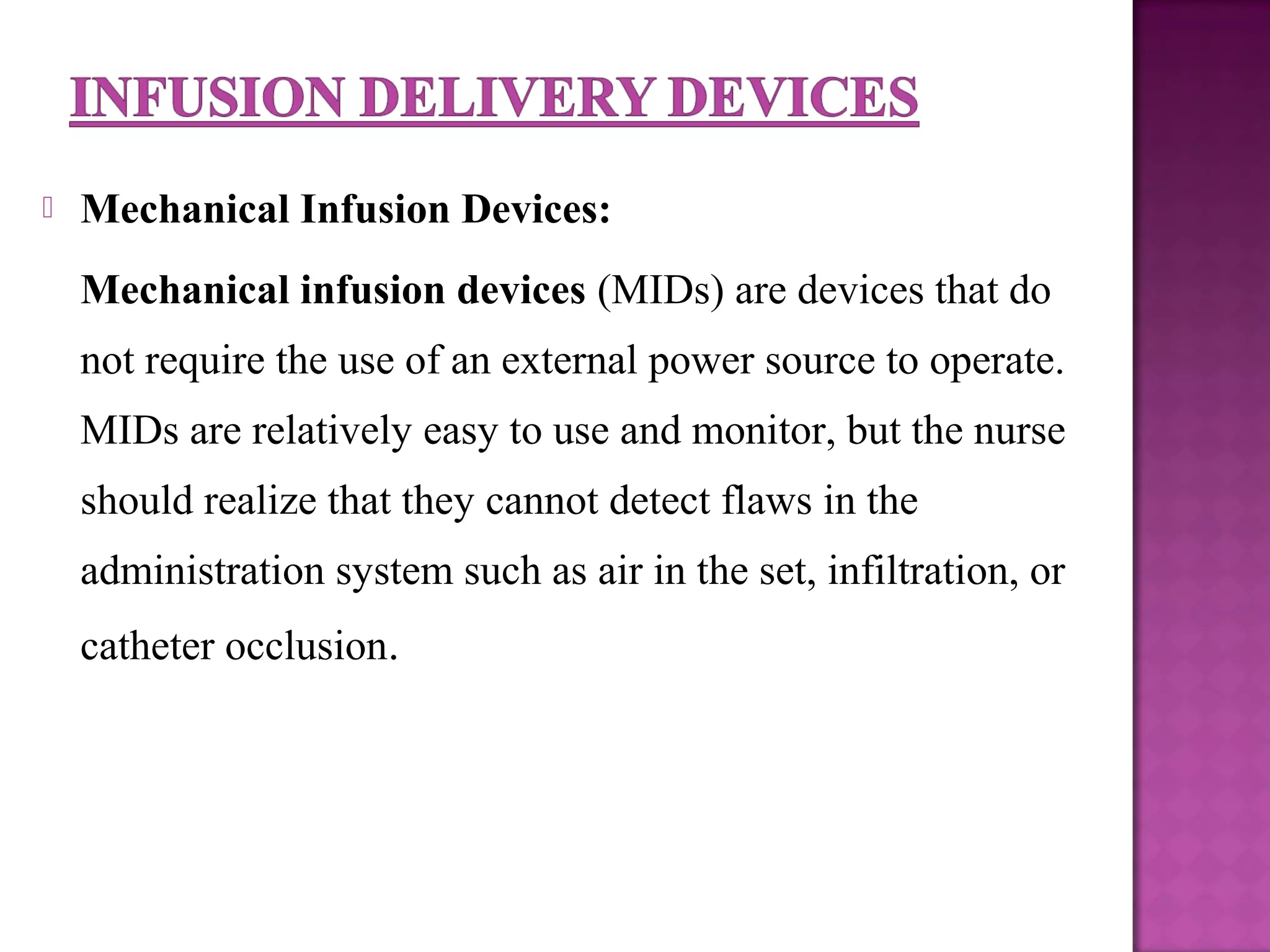 Iv delivery system | PPT