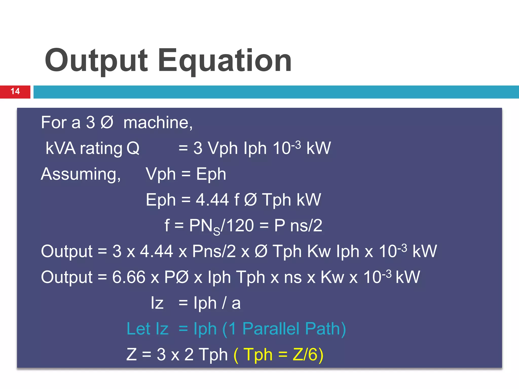 UNIT IV design of Electrical Apparatus | PPT | Radio Control | Hobbies ...