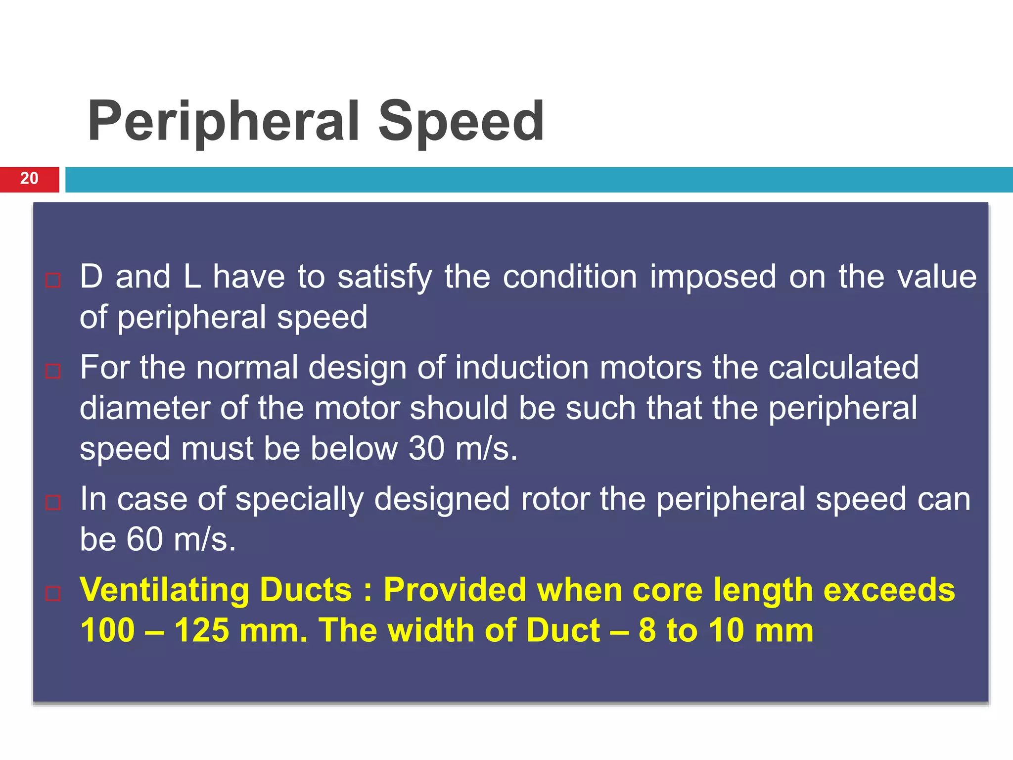 UNIT IV design of Electrical Apparatus | PPT
