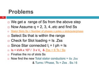 UNIT IV design of Electrical Apparatus | PPT
