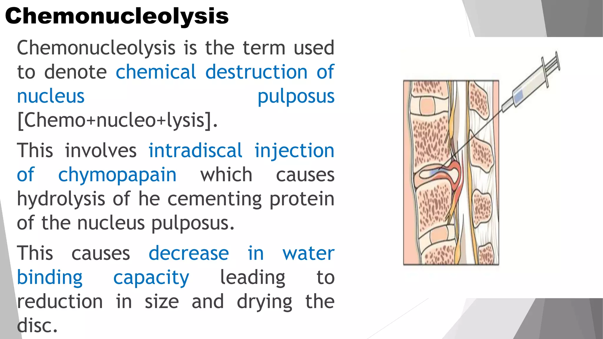 Intervertebral disk prolapse | PPTX
