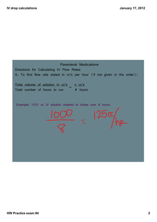 Iv drop calculations | PDF