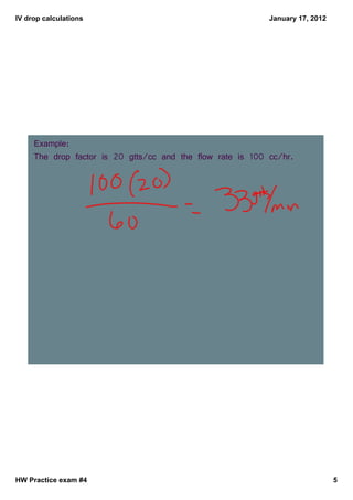 Iv drop calculations | PDF