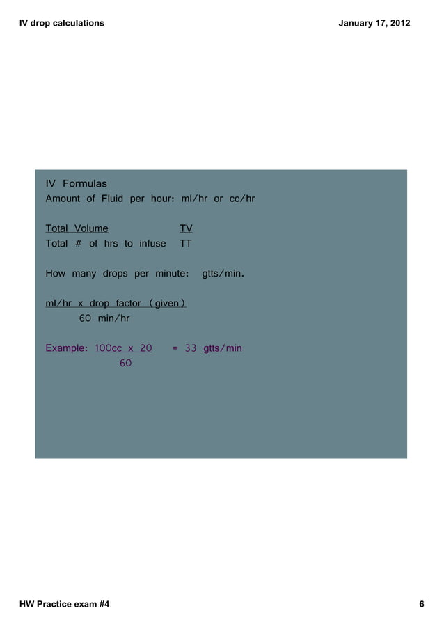 Iv drop calculations | PDF