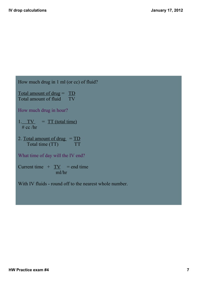 Iv drop calculations | PDF