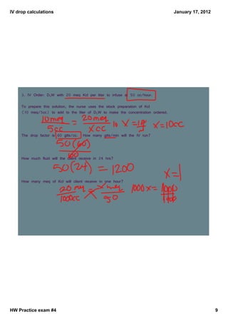 Iv drop calculations | PDF