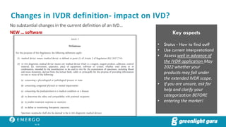 IVDR Readiness Checklist | PDF