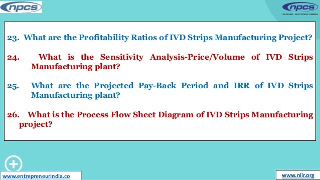 IVD Strips (Glucose, Urine & Pregnancy) Manufacturing Business| In ...