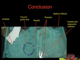 Choosing catheters & guidewires | PPT | Heart and Cardiovascular ...