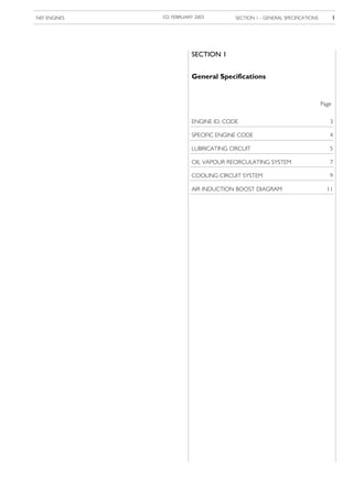 Iveco f4 ge04 engine service repair manual | PDF