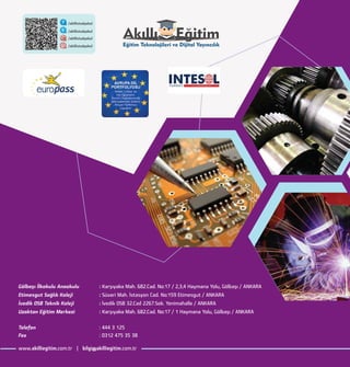 İvedik OSB Teknik Kolej E-Katalog | PDF