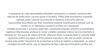 Profitul | PPTX