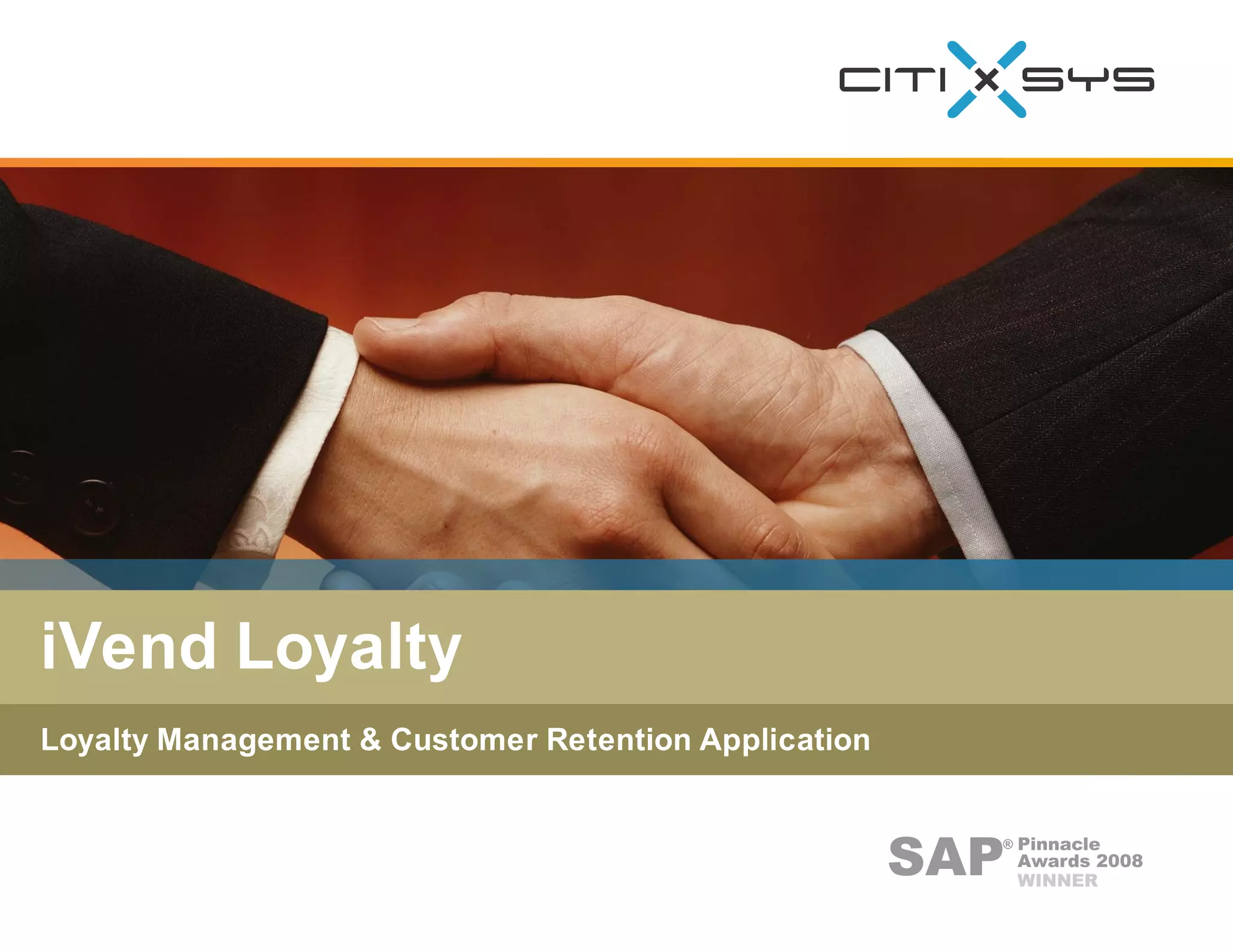 iVend Loyalty for iVend Retail Product Brochure | PDF