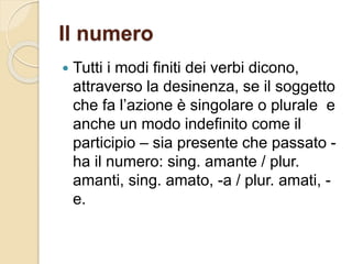I verbi | PPTX