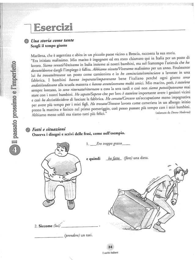 I verbi italiani | PDF