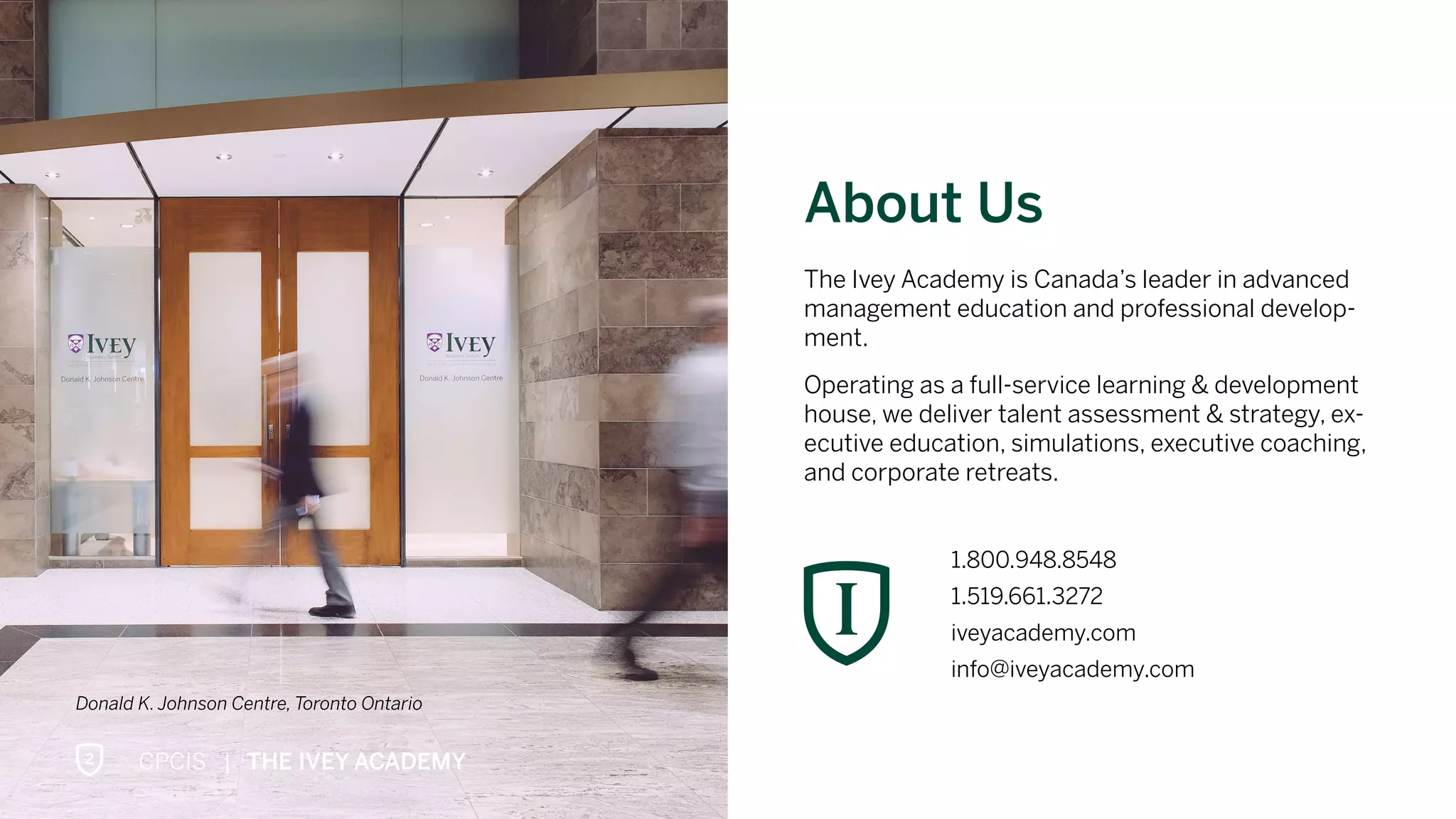 Ivey Investment Program Overview | PPT