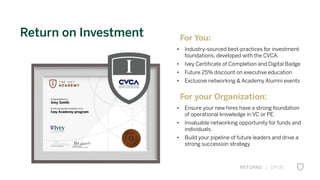 Ivey Investment Program Overview | PPT