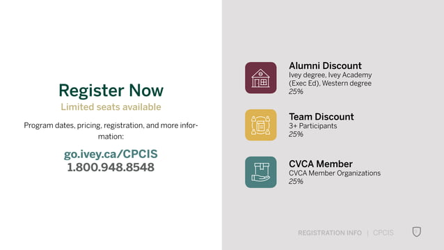 Ivey Investment Program Overview | PPT