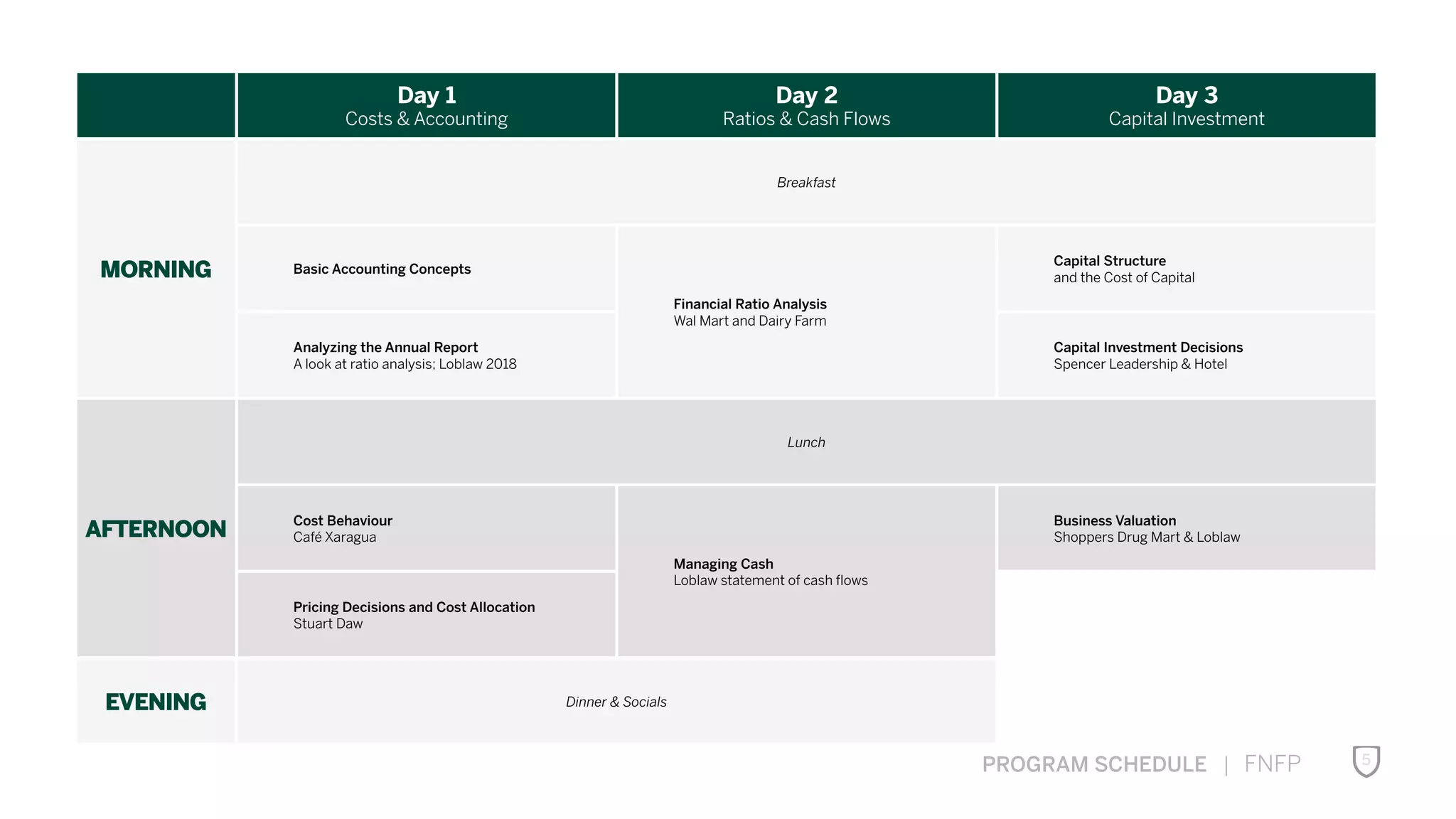 Ivey Finance Program Overview | PDF