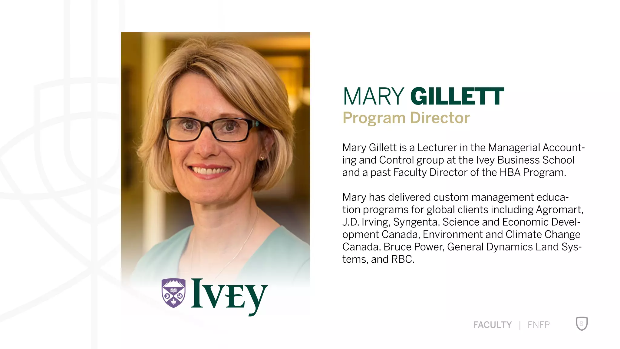Ivey Finance Program Overview | PDF