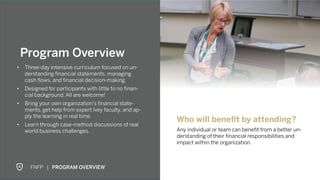 Ivey Finance Program Overview | PDF