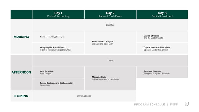Ivey Finance Program Overview | PDF