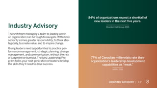 Ivey Leadership Program Overview | PDF