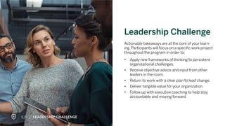 Ivey Leadership Program Overview | PDF
