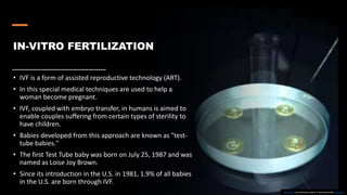 In vitro fertilization | PPTX
